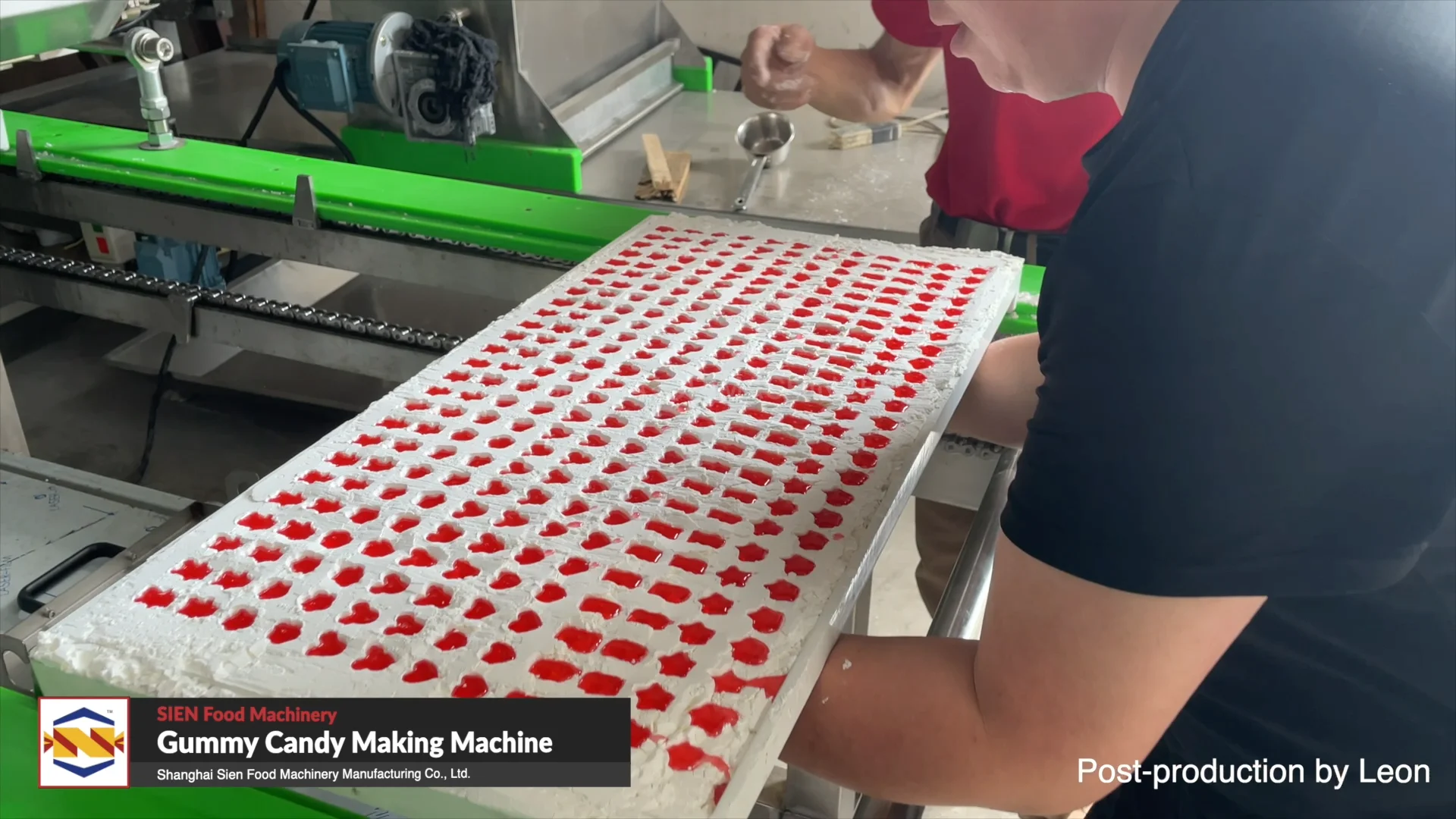 Jelly Candy Starch Mogul Production Line Gummy Starch Mold Making ...
