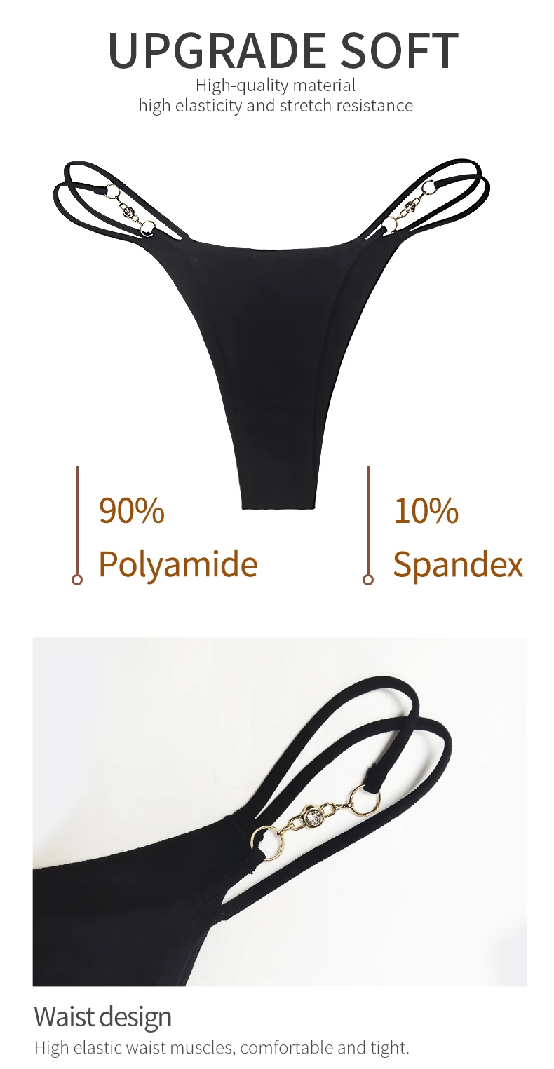 China Manufacture New Women's Sexy Comfortable Bling Black Solid Color ...