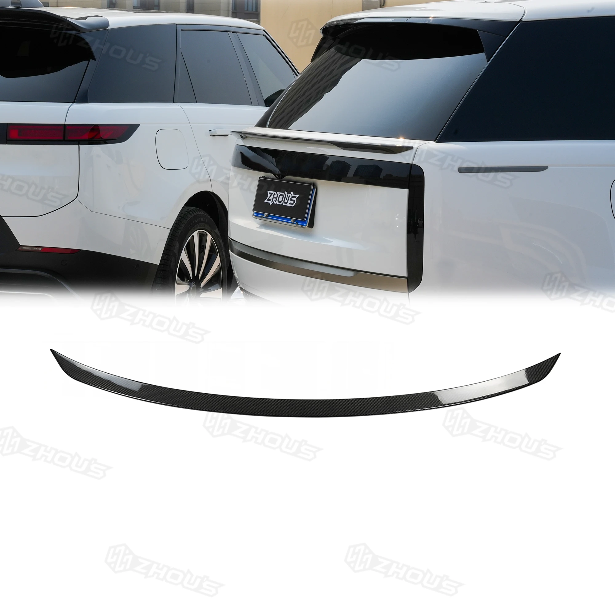 Auto Body Kits Rear Bumper Diffuser Lip Spoiler Carbon Fiber Rear Car ...