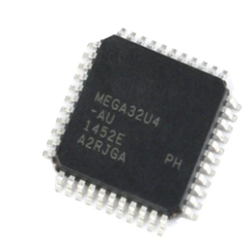 Atmega32u4-au Chip 8-bit Microcontroller Avr 16k Flash Usb Tqfp-44 ...