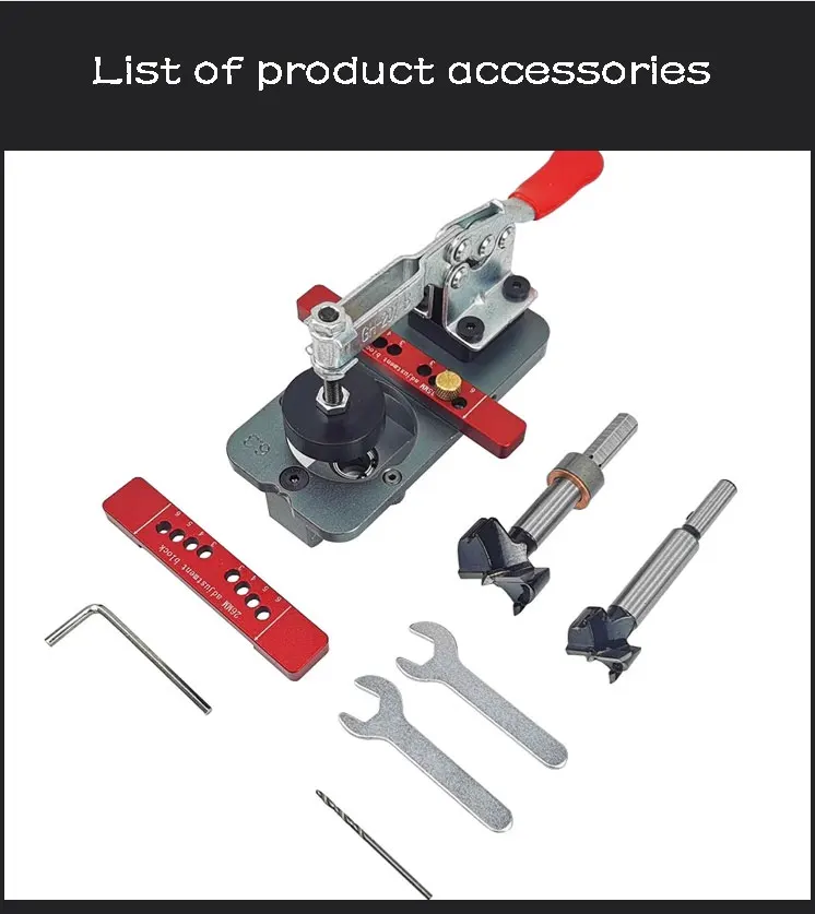 35mm Hinge Punch Cabinet Door Positioning Woodworking Tool