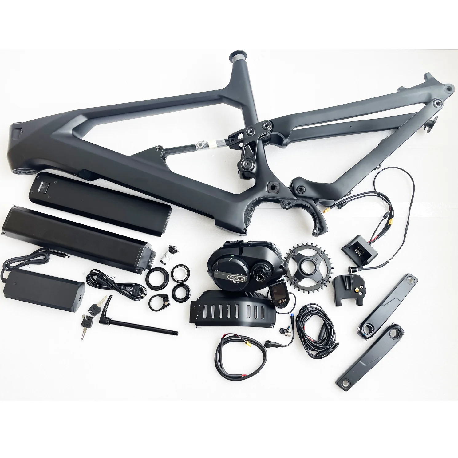 Joyebikes Dengfu E10 Ebike Enduro Carbon Fiber Mtb Frame Bafang M510 M560 M600 Motor Electric ...