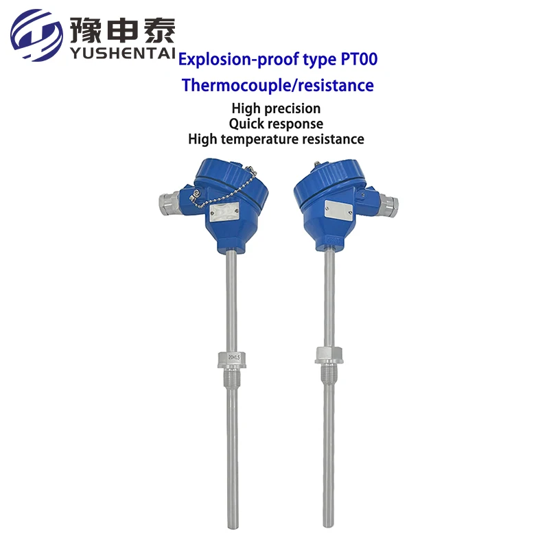 Pt100 Temperature Sensor 2 Wire Class a 3 Wire 4-20mA Temperature ...