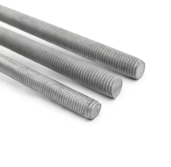 M3 M6 M10 Anodized Metric Thread Bar All Thread Rod Nut Washer Din975 ...