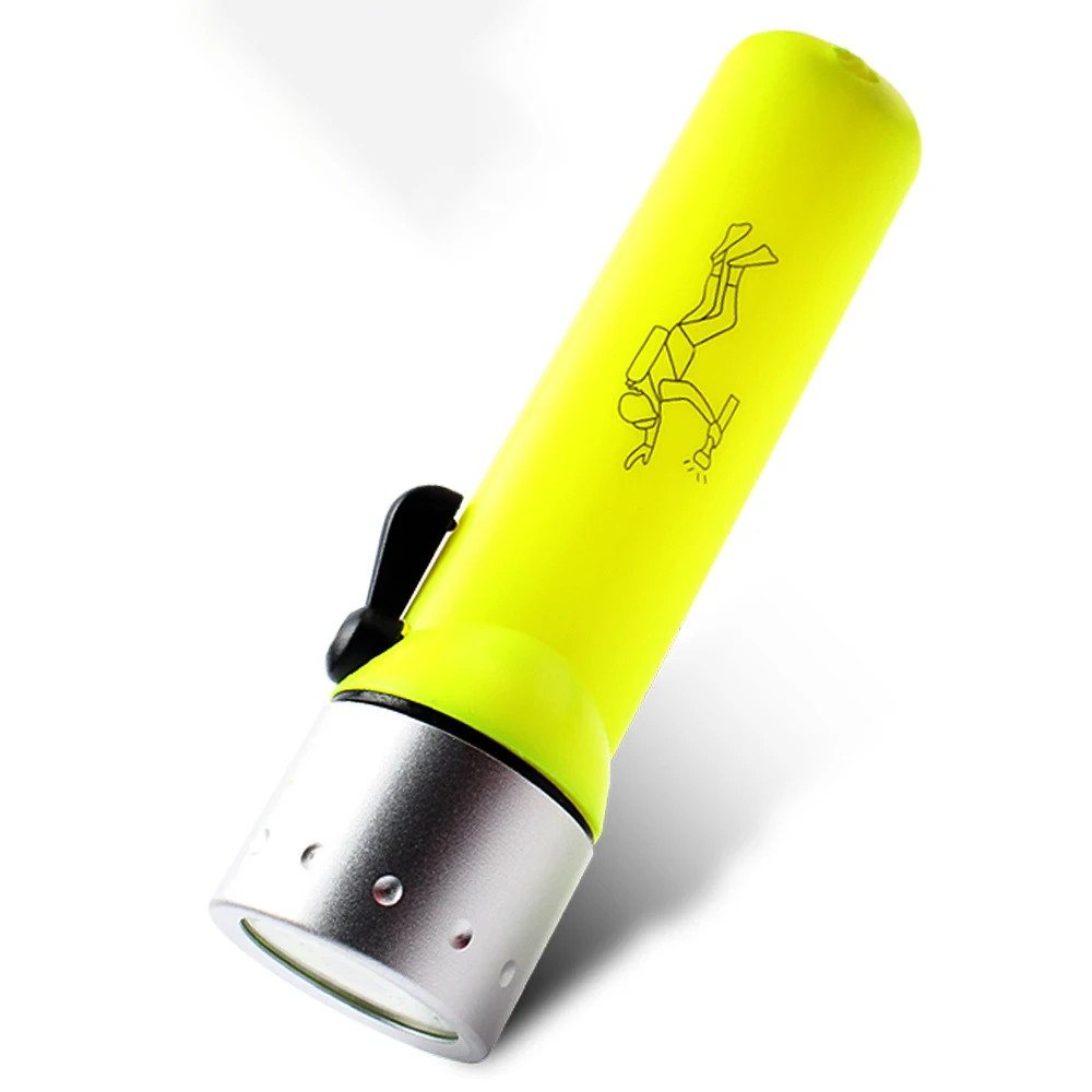 Outdoor Emergency Diving LED Underwater Scuba Flashlight