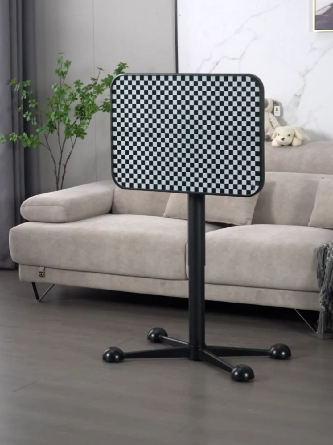 Iron Coffee Table Luxury Home Furniture Modern Square Glass Lift ...