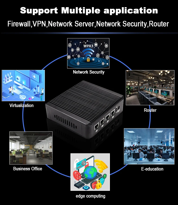 Firewall Mini PC J4125 - Pfsense Firewall VPN Solution