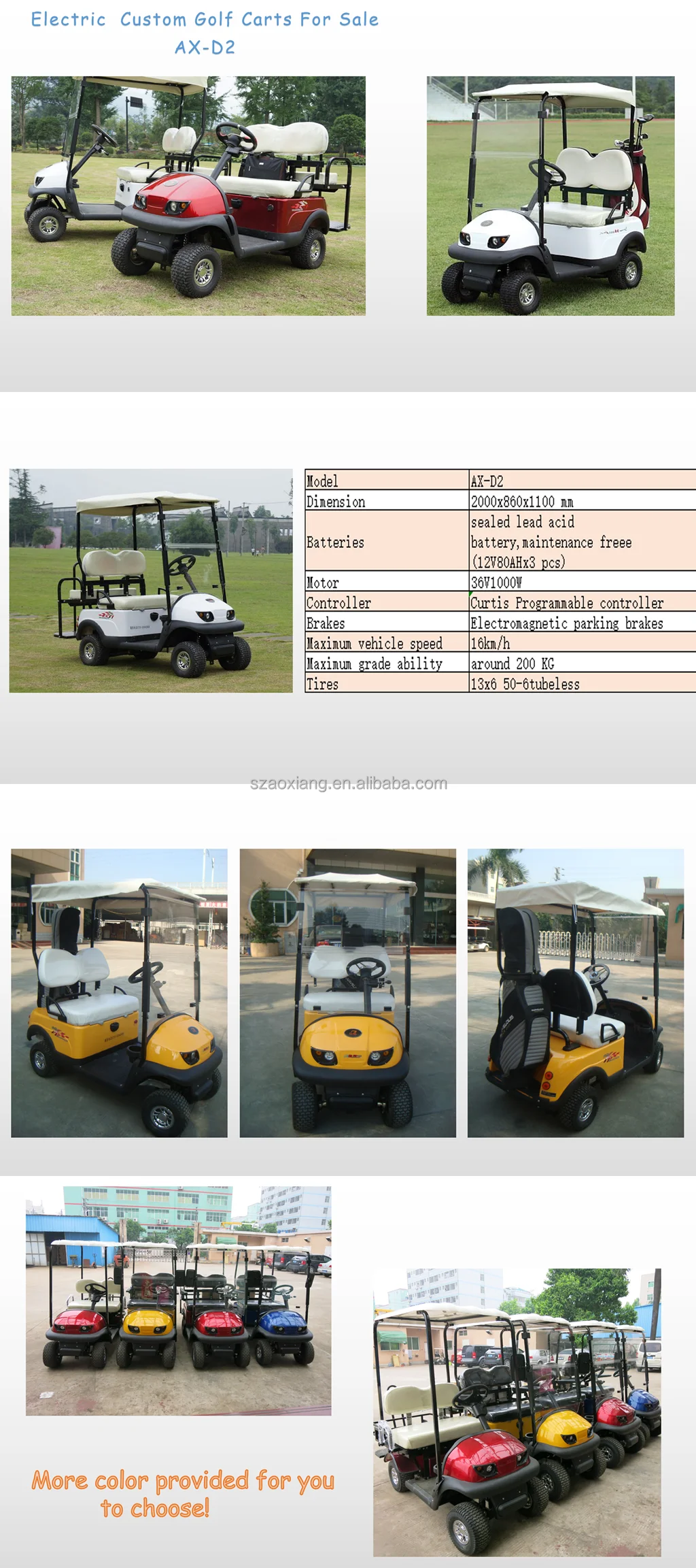 Cheap Electric Golf Cart For Sale With 4 Seater,Ce Approved Mini Golf ...