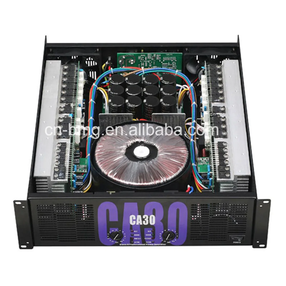 CA30 Power Amplifier 1500W x 2, Dual Channel, Professional Performance ...