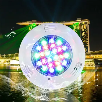Abs Wall Mounted High Power Submersible Under Water Lamp Rgb Pool Light ...