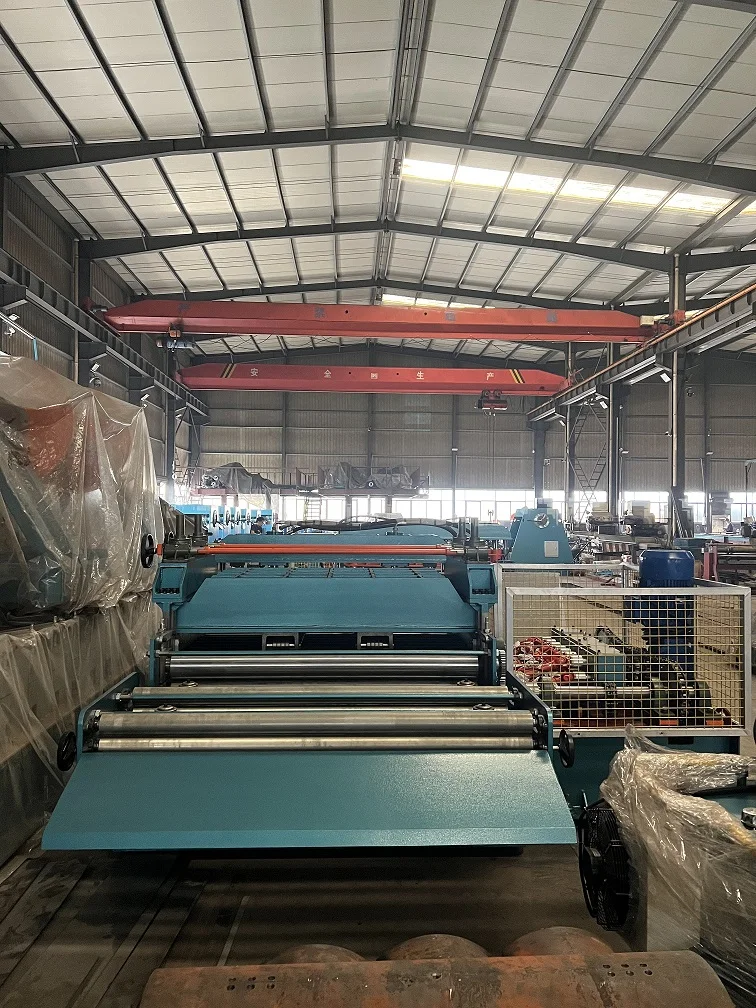 Automatic Metal Liner Sheet Steel Zinc Color Roof Roll Slitting Cutting ...