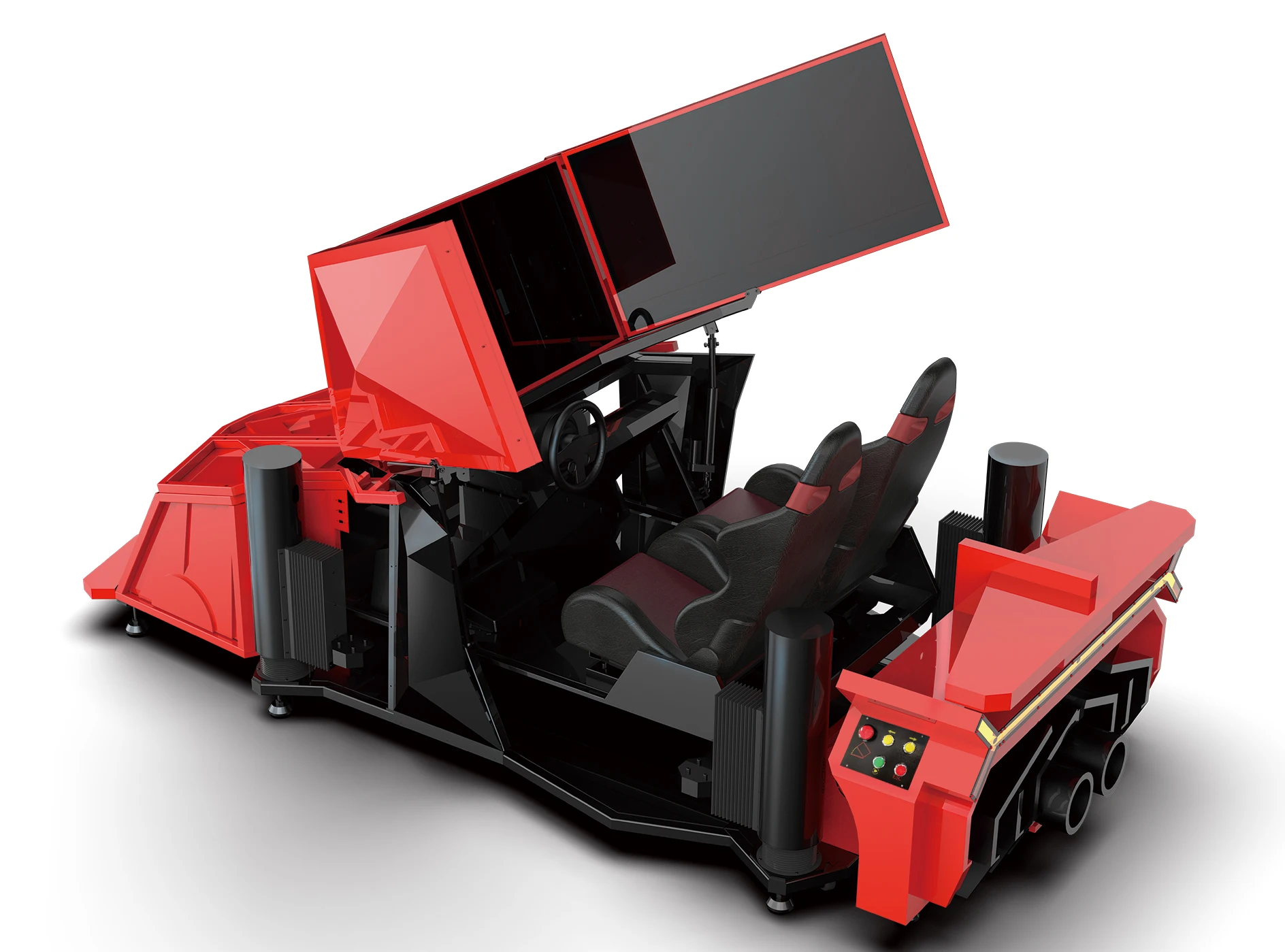 Factory Direct 4dof Vr Racing Car Driving Simulator For Entertainment ...