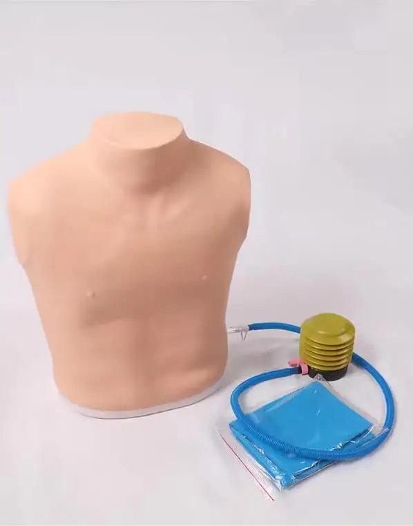 Medical Model Hospital Training Drill - Pneumothorax Treatment