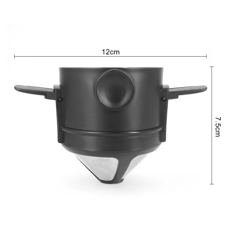 Folding Portable Hand Brewed Coffee Dripper Cone,For Drip Coffee And ...