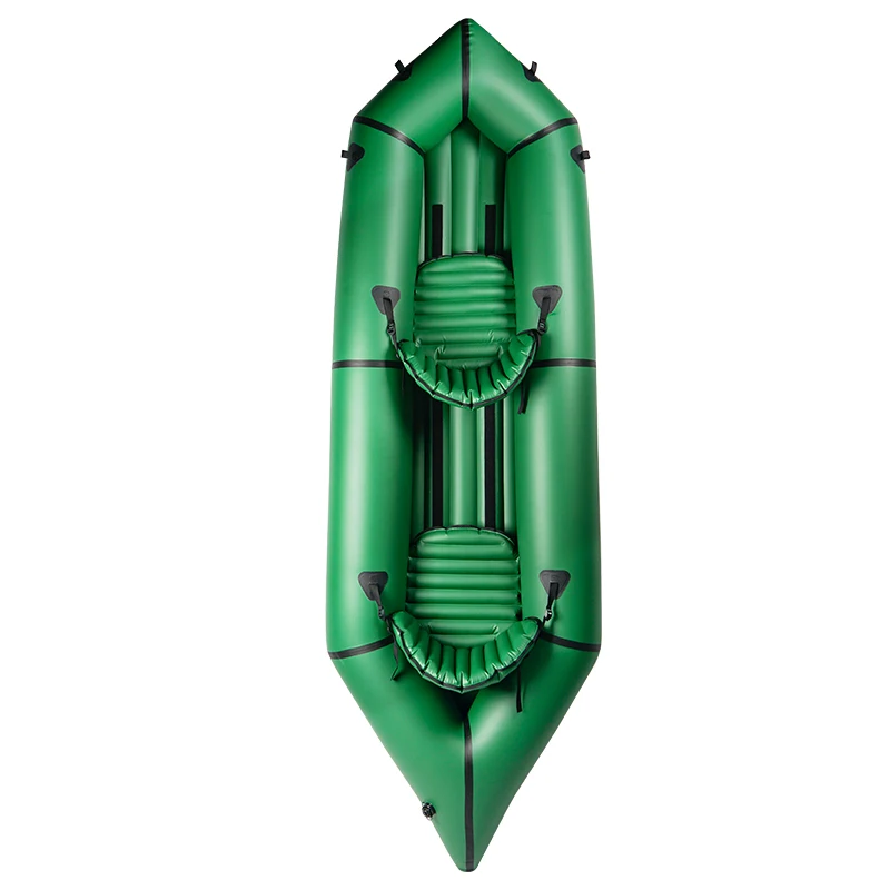 NEOKUDO Packraft Inflatable Canoe Kayak Tandem Rowing Boats TPU ...