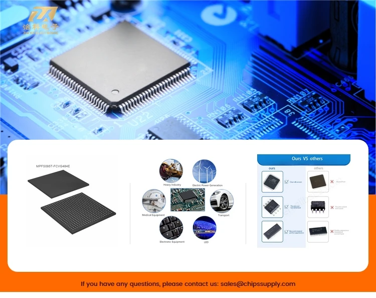 Microcontroller Mpfs 095tfcvg 484e 484-fcbga (19x19) Ic Soc Risc-v ...