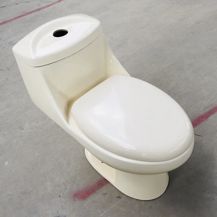 South America One Piece Ceramic Ivory Color Wc Toilet - Buy Ivory Color ...