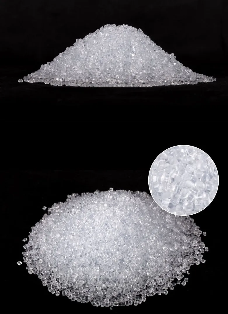 Virgin Pc Transparent Pc Plastic Granules High Viscosity Clear Resin ...