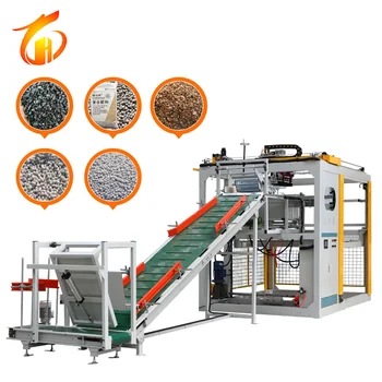 Palletizer Stacking Machine 25kg 50kg Rice Charcoal Bag Automatic Grain Cement Bag Manufacturer ...