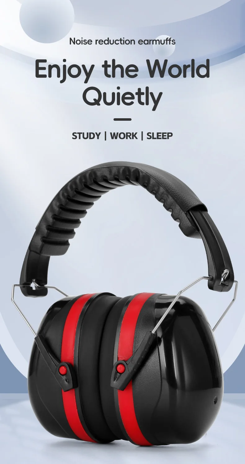 Adult Hearing Safety Ear Muffs Hearing Protection Device From China