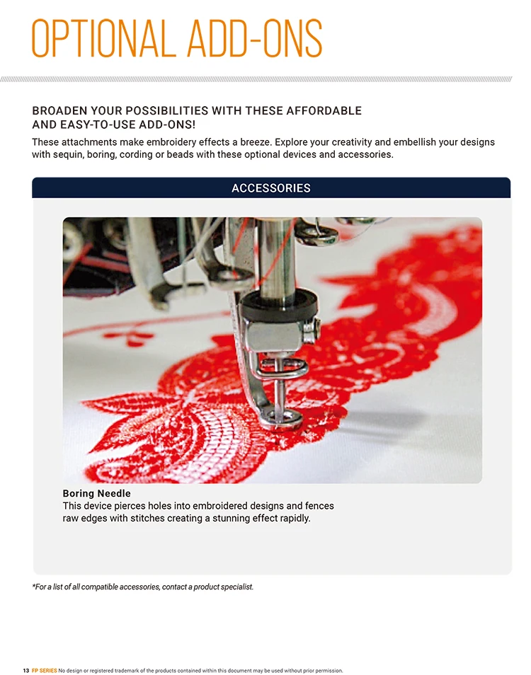Ricoma Computer Embroidery Machine - Multifunctional & Versatile