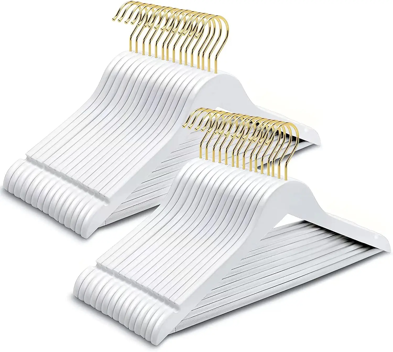Wholesale Natural Solid Wood Clothes Hangers - Low Price
