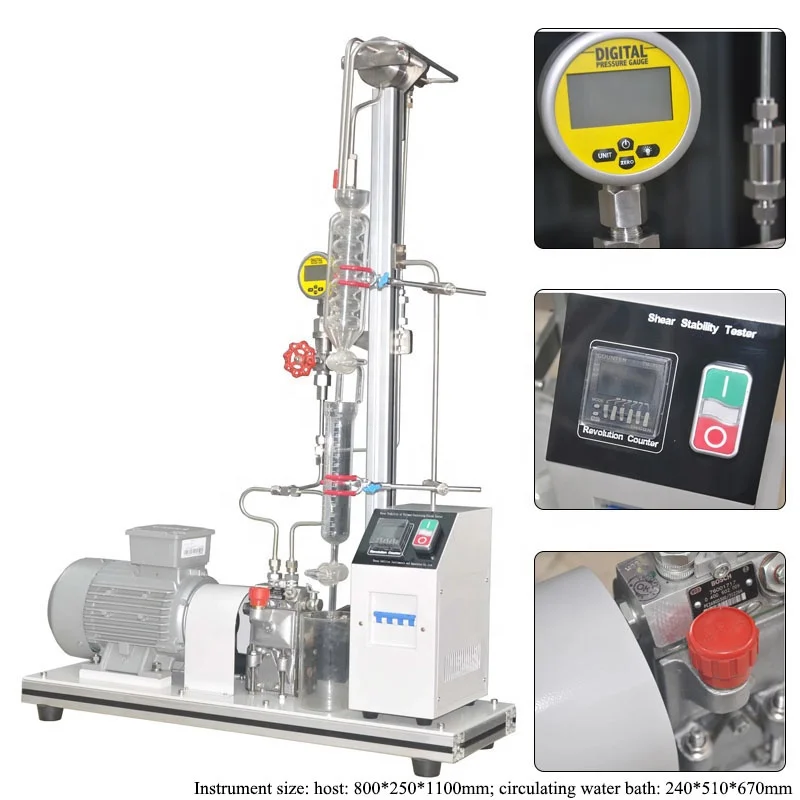 ASTM D6278 Shear Stability Tester for Polymer Fluids - Diesel Injector ...