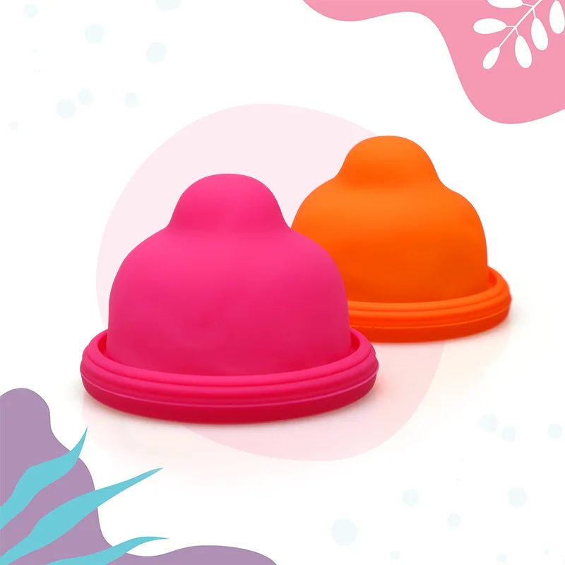 Woman Eco-friendly Reusable Menstrual Cup Soft Medical Silicone Big ...