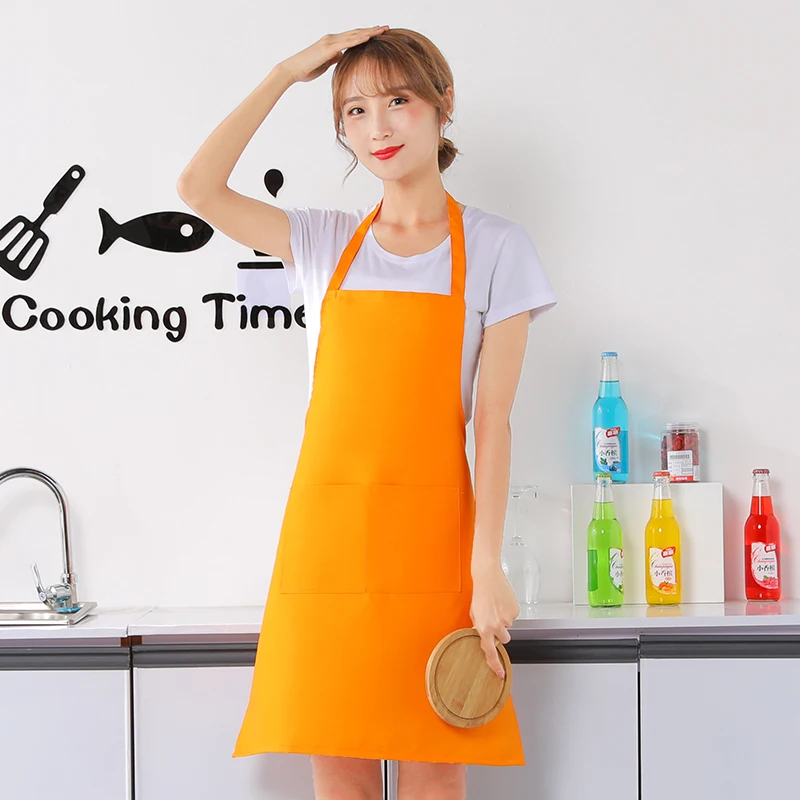 Custom Logo Colorful Aprons - OEM Chef Uniforms for Women