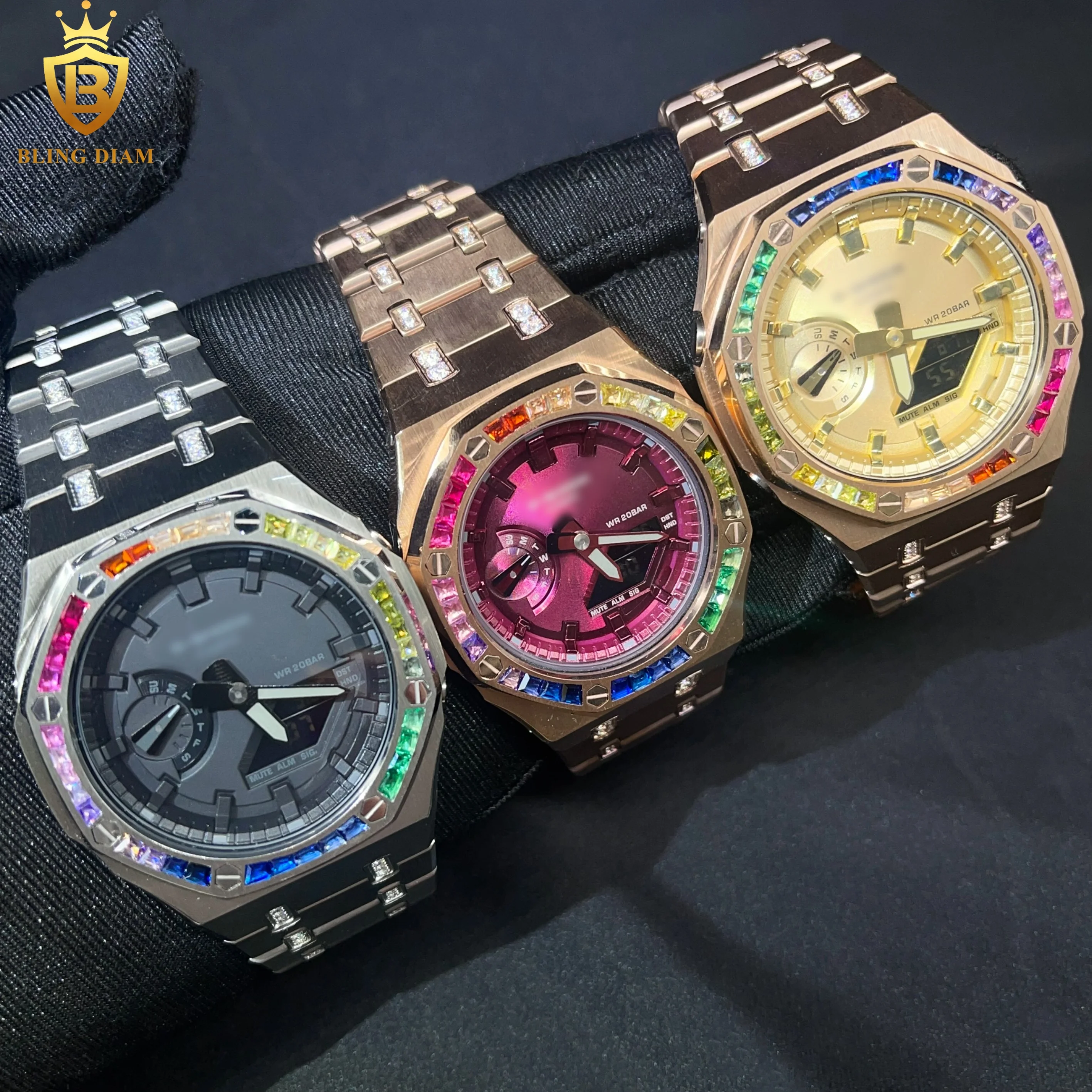 New Arrival Product Fashion Hip Hop Jewelry Luxury Watches Mens ...