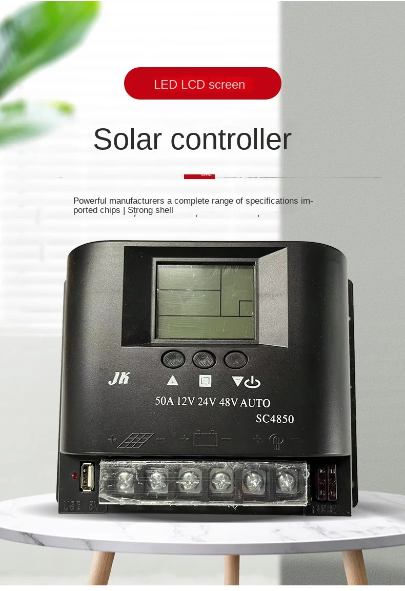 Charge Controller 48V 60A Automatic Solar Battery Panel Controller ...