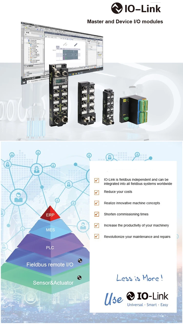 Io-link Master for Field Bus Converter - PROFINET Ethercat