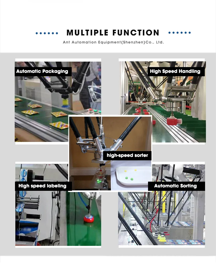 Rosh And Ce Approved Robotic Pick Place High Speed Arm 4 Axis ...