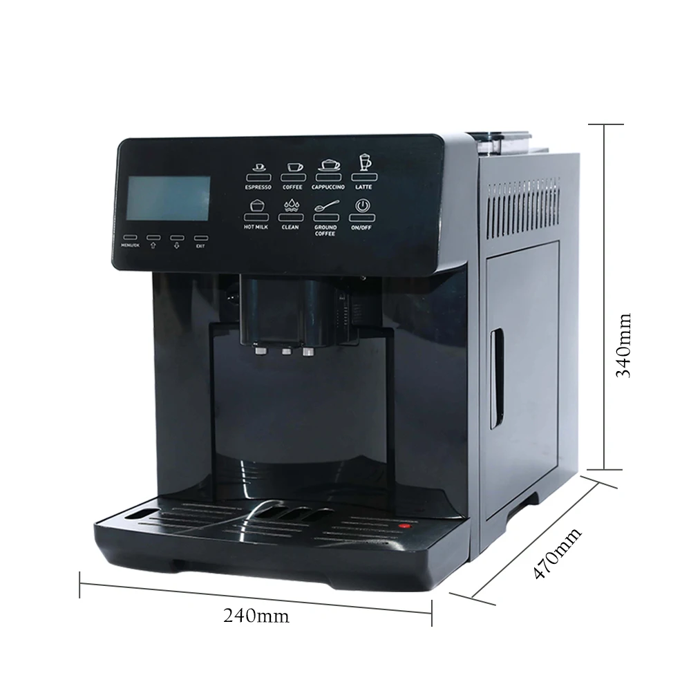 Espresso Coffee Machine Cappuccino Maker Automatic Brewing Function ...