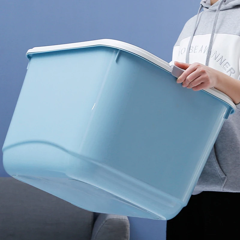 36.5cm Stackable Thickened Plastic Pp Storage Box Household Clothing ...