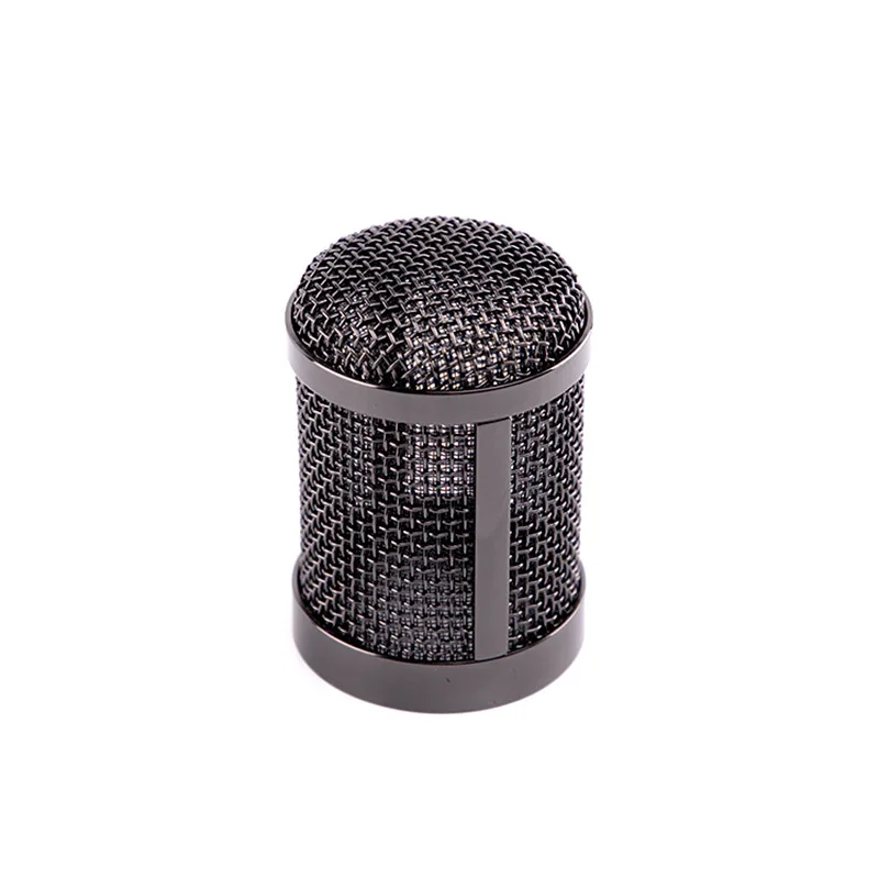 Microphone Shower Head Metal Mesh Speaker Grill Bright Silver ...