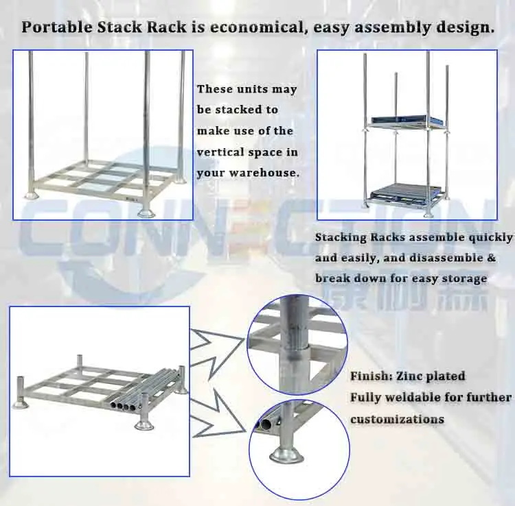 Heavy Truck Adjustable Auto Industry Stacking Steel Tire Rack Tyre ...