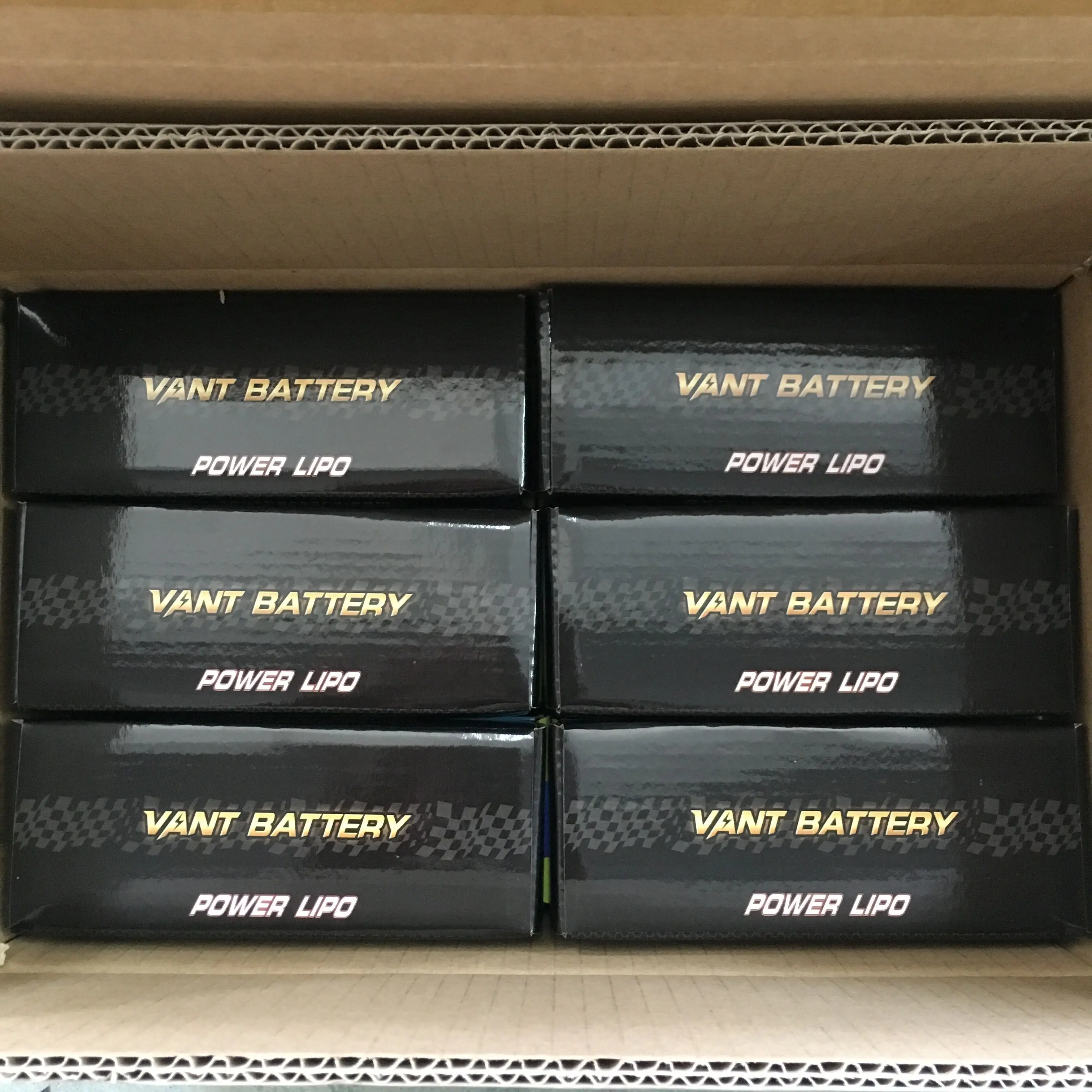 Vant 2s Lipo Battery 7.4v 5000mah 100c High Discharge Hard Case With ...