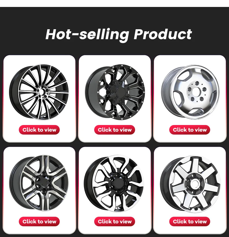 4x4 Wheel Rim New Design 17 Inch 5/6/10/12 Hole Pcd 127~150 Die Casting ...