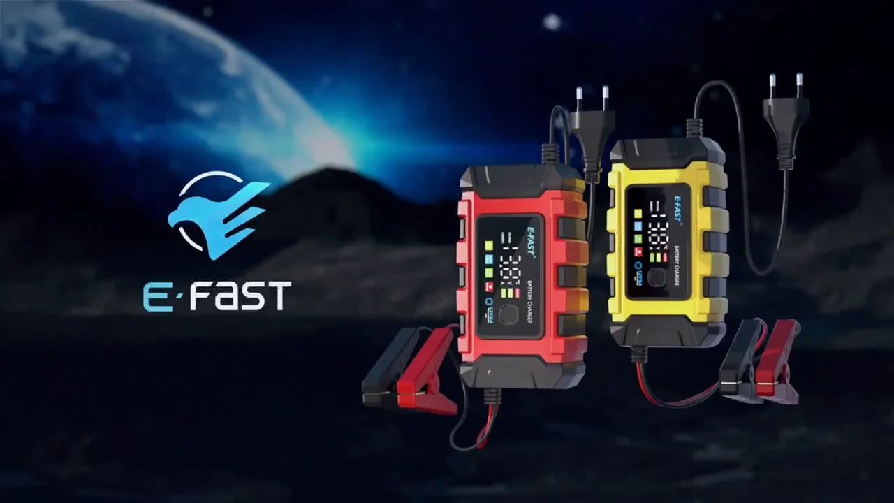 Automatic Fast Smart Battery Charger For Lead Acid And Lithium ...