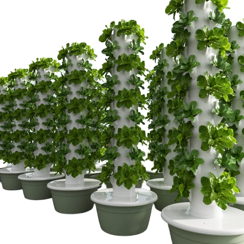 Vertical Farming Technology Hydroponic Tower Growing System Indoor Grow ...