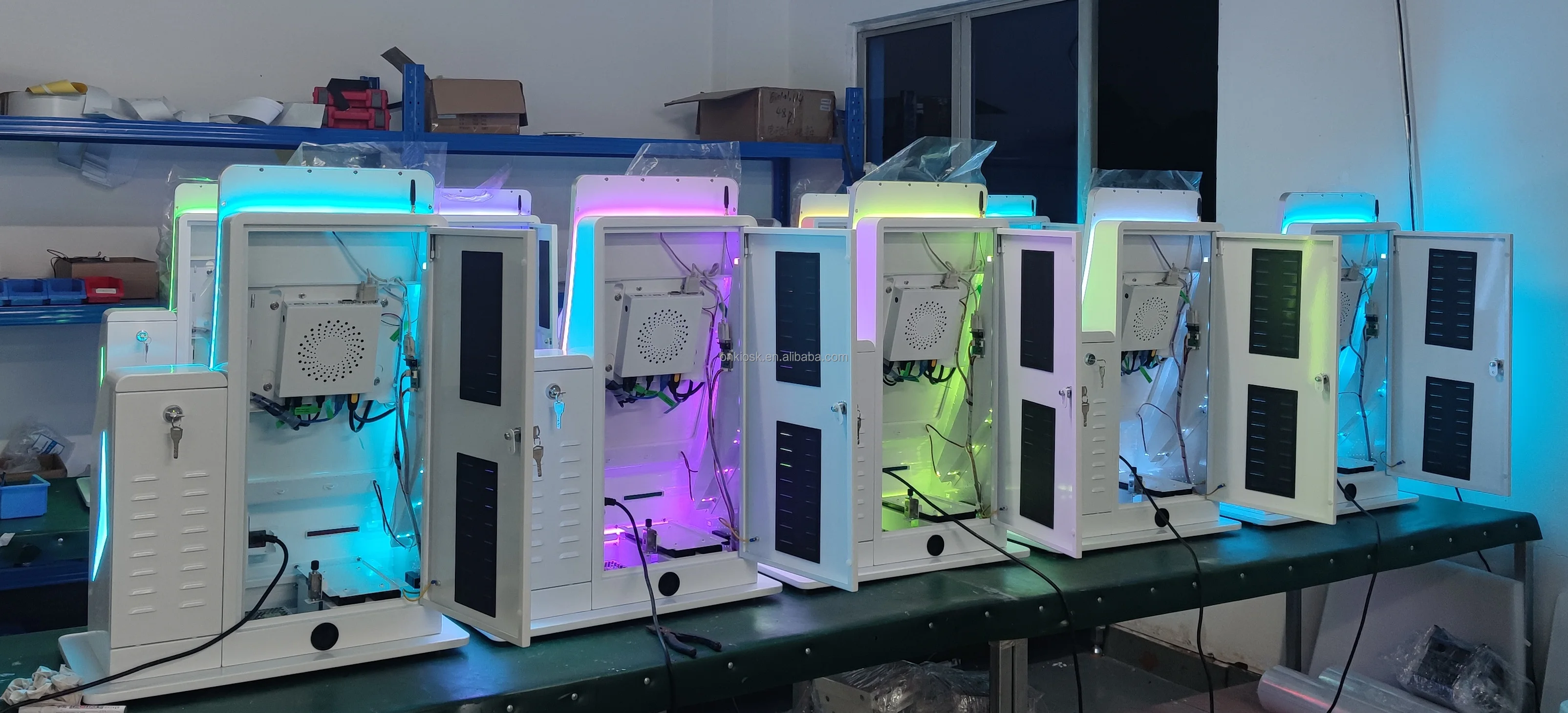 Cash Payment Kiosks Food Ordering Kiosk with Notes Acceptor Self ...