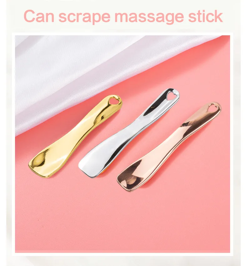 Wholesale Metal Spatula Mini Facial Cosmetic Eye Cream Mixing Spatula ...