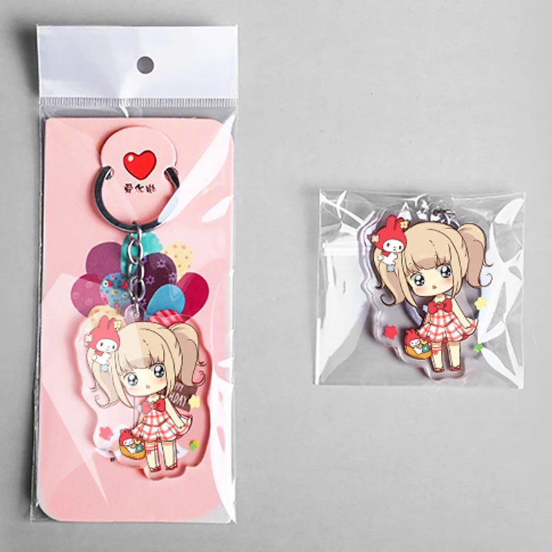 Wholesale Personalized Cartoon Anime Custom Keychain Charm Glitter ...