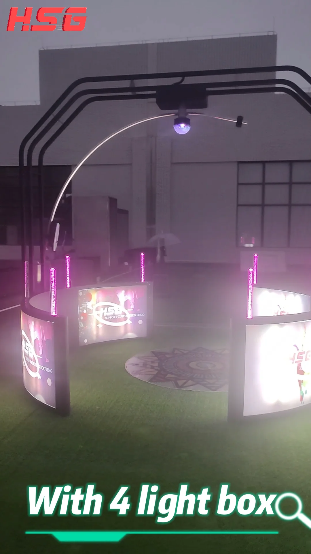 Overhead Photo Booth 360 Photo Booth For Party Wedding Automatic ...