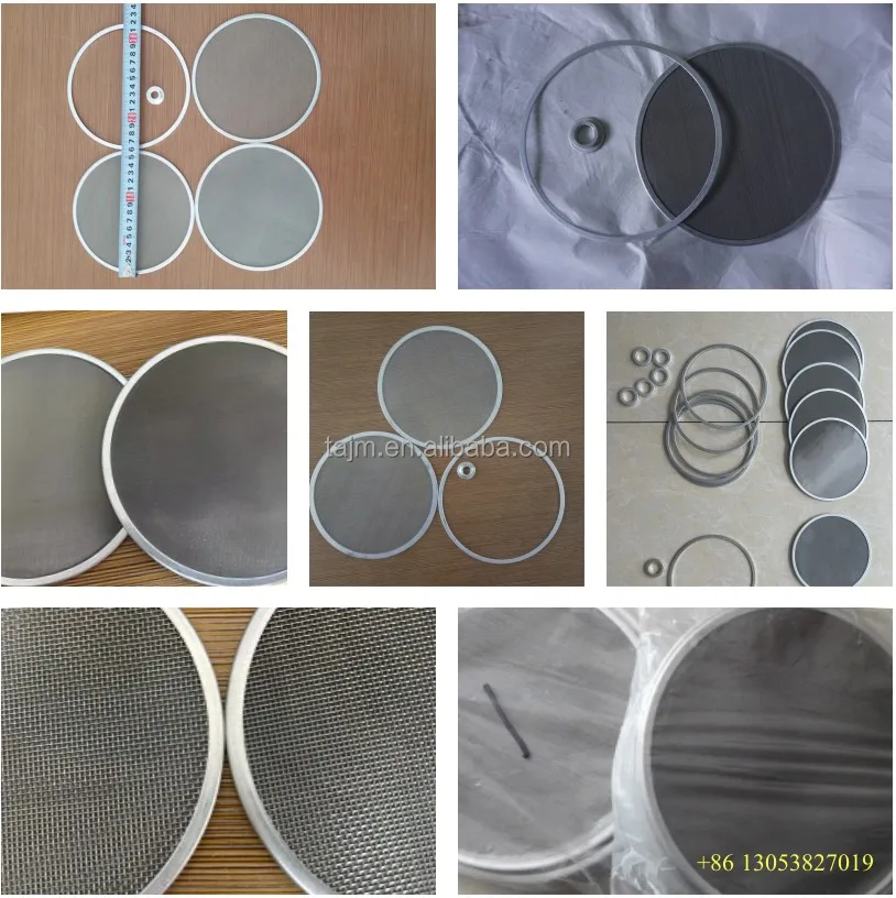 Wire Mesh Extruder Screen Packs For Polymer Melt Filters - Buy Extruder ...