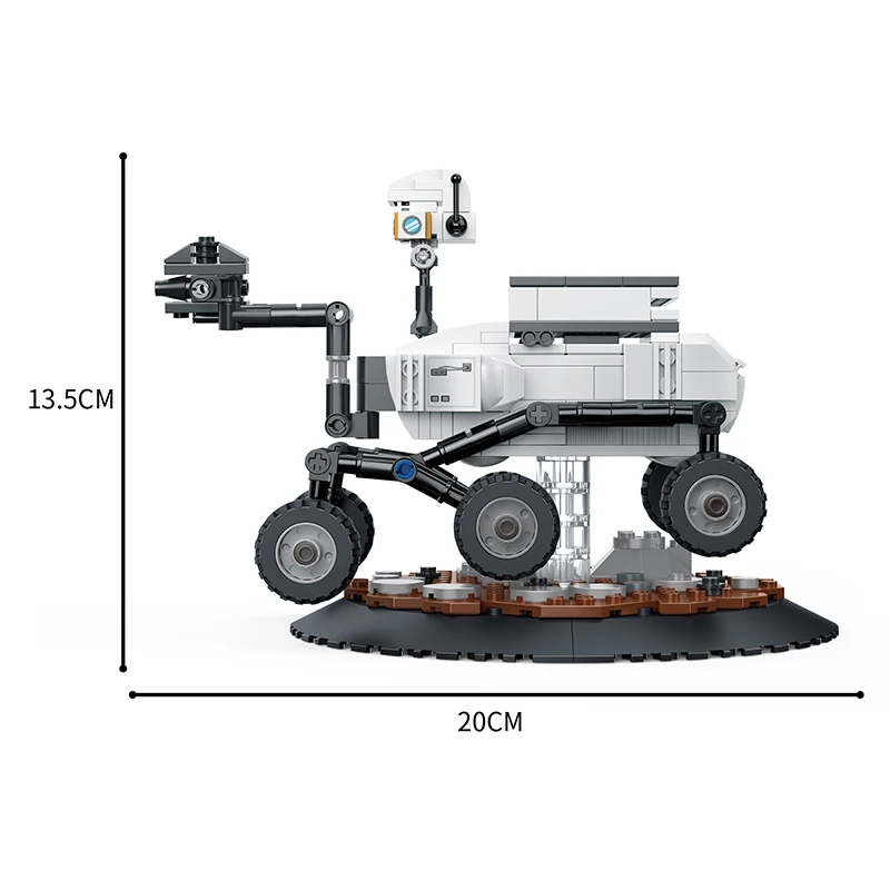 Cogo Kids Educational Building Blocks Space Station Rover Car Diy ...