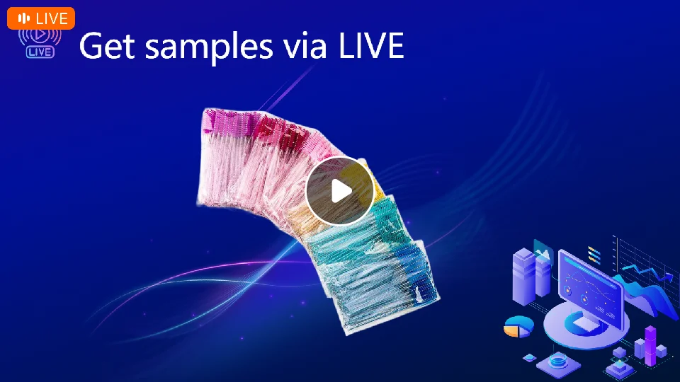 Free Samples!!! Pro Disposable Makeup Brush Factory. Product Show ...