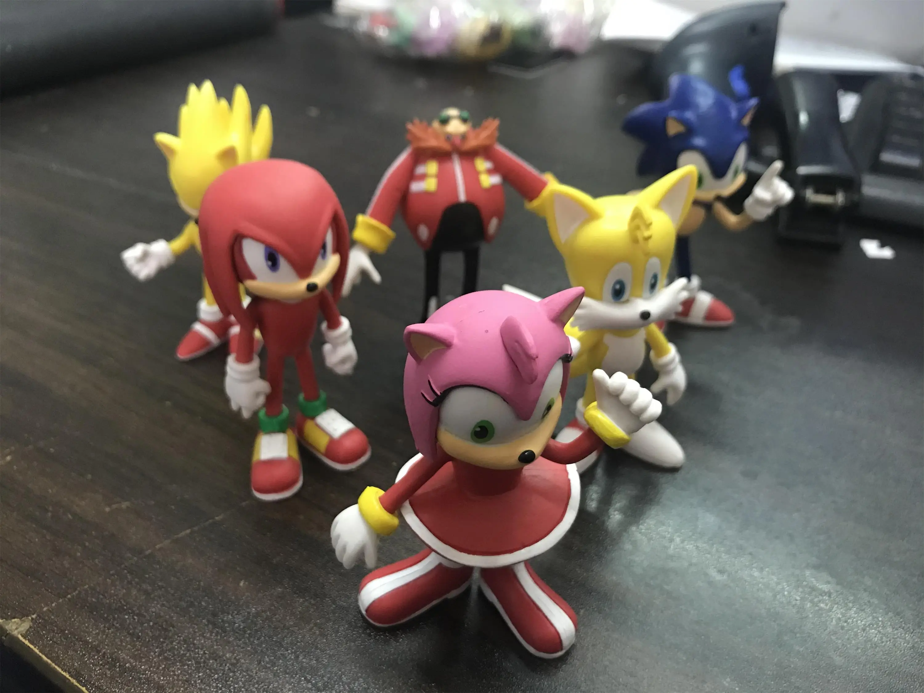 3d Pvc Japanese Game Character Action Figure Sonic As Cake Decoration ...