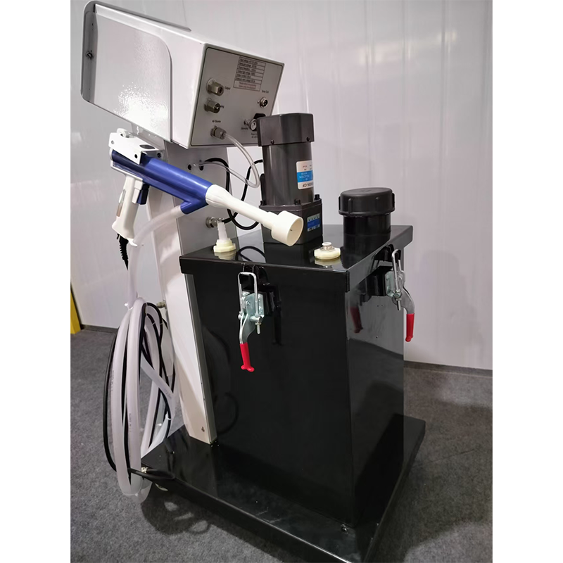 K1 100kv Adjustable Voltage Assembly Line Manual Professional Electrostatic Flocking Machine For ...